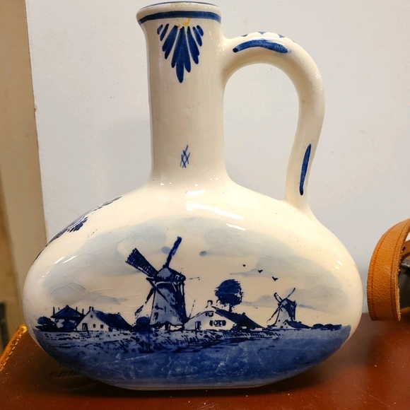 Vintage | Accents | Vintage Delft Blue Handgemaakt Made In Holland Ag ...
